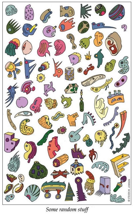 Some Random Stuff11” x 17”